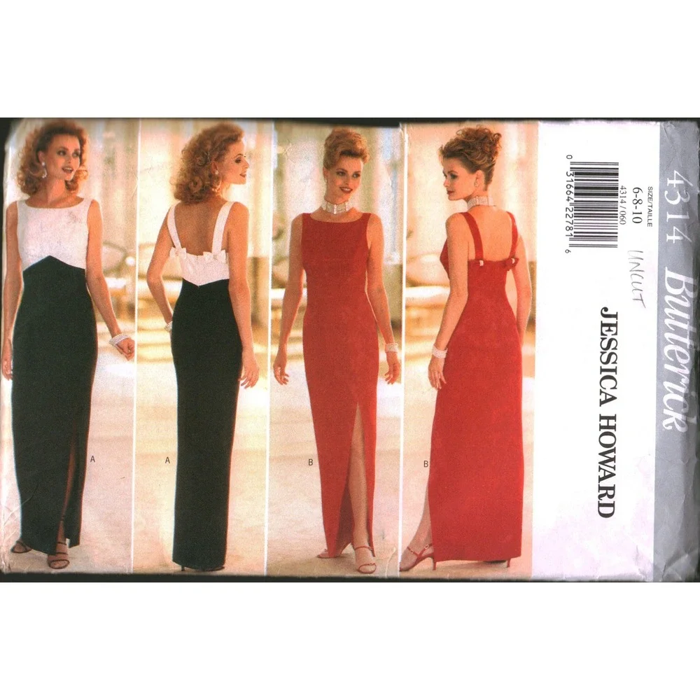 Butterick | Office | Butterick 434 Jessica Howard Evening Dress Sewing ...